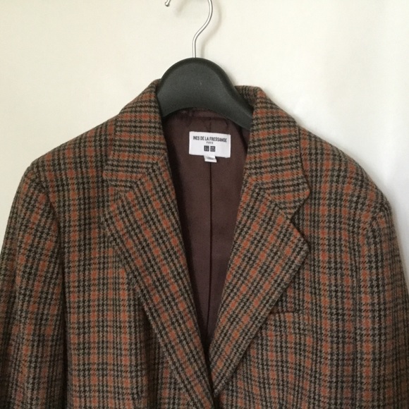 Uniqlo | Jackets & Coats | New Uniqlo Ines De La Fressange Women Tweed Jacket French Classic L ...